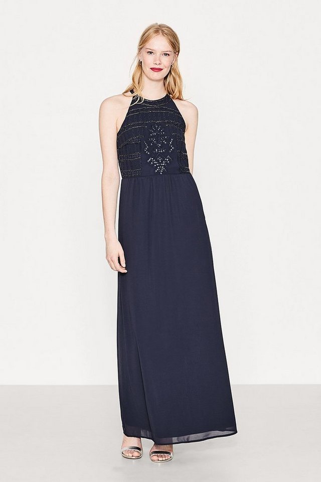 Esprit Collection Chiffon Maxikleid Mit Pailletten Stickerei Online