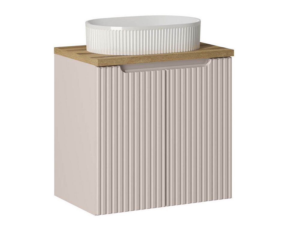 Einfachgutemoebel Waschtisch Set Bad Waschplatz Iluna Cash 60cm Mit