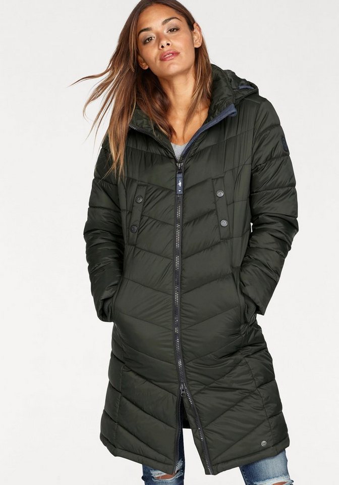 Kangaroos Steppjacke In Angesagter Longform Kaufen Otto