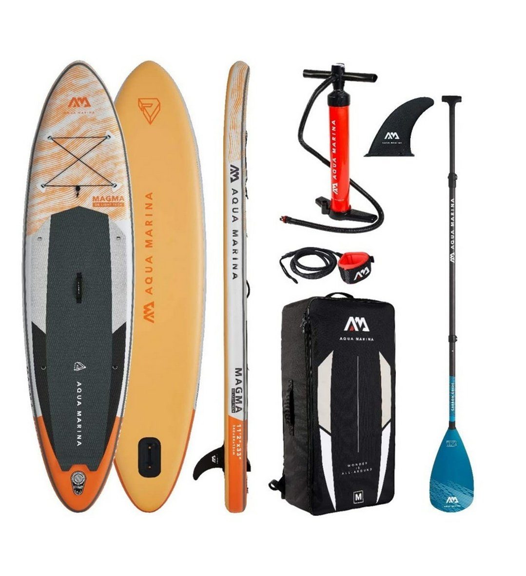 Aqua Marina Inflatable SUP-Board »Aqua Marina Magma SUP Set Carbon ...