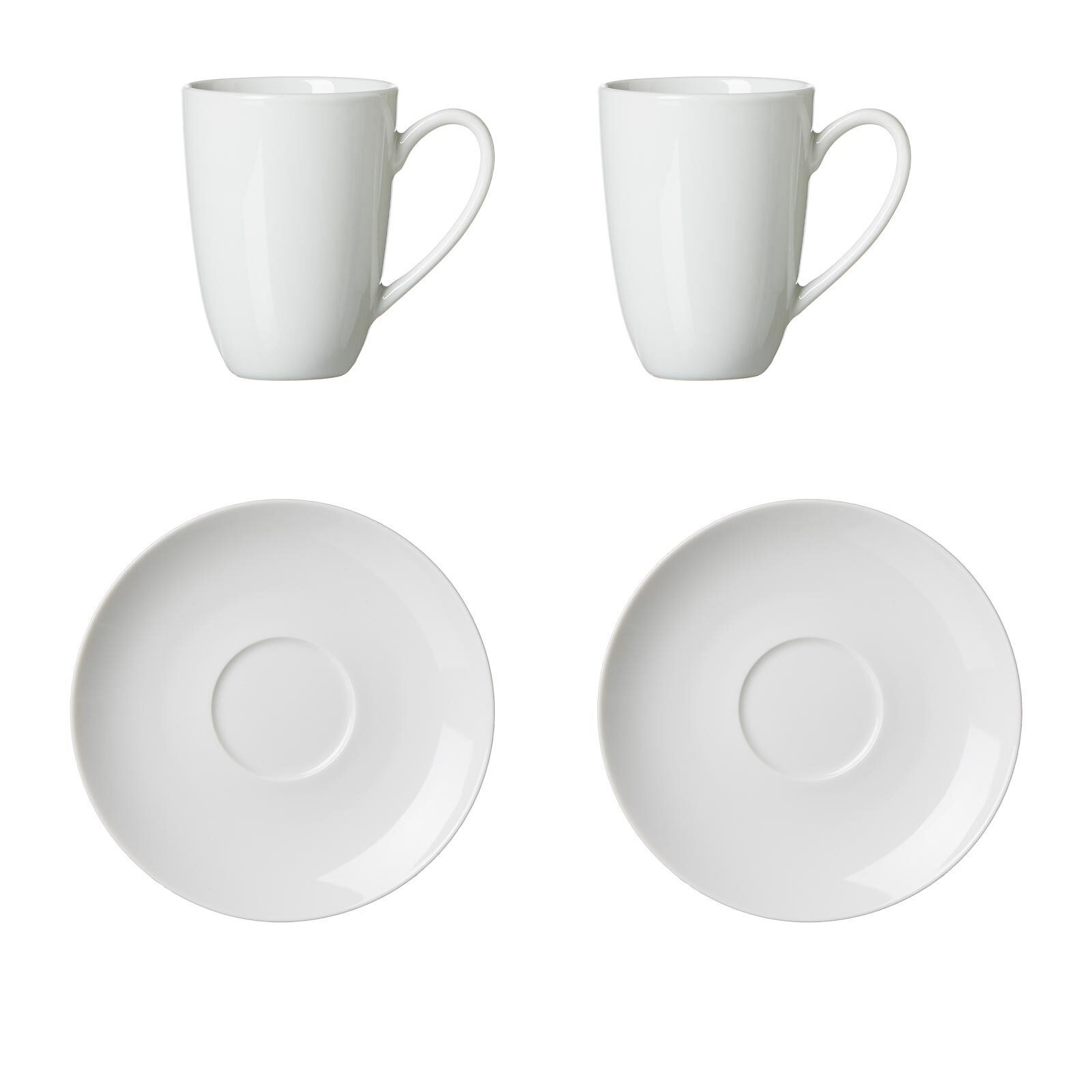 Ritzenhoff And Breker Kombiservice Bianco Latte Macchiato Gläser 4er Set