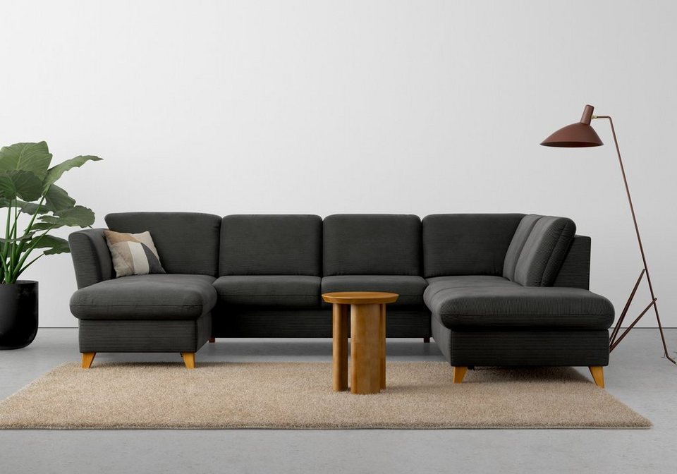 Home Affaire Wohnlandschaft Trelleborg U Form Wahlweise Mit