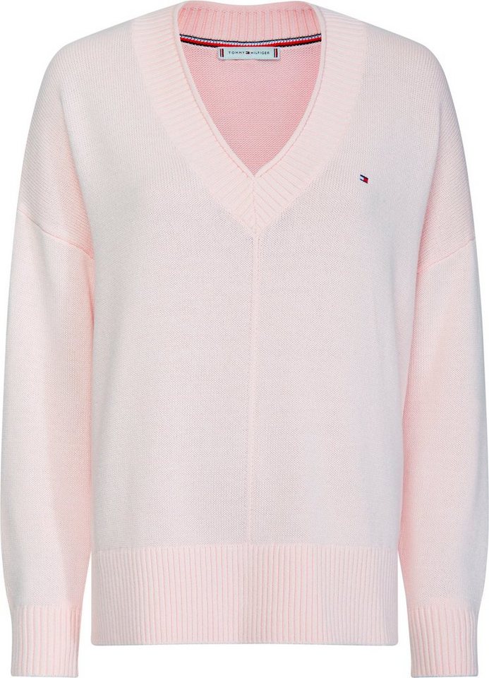 Tommy Hilfiger V Ausschnitt Pullover Kesha V Nk Swtr Mit Tommy