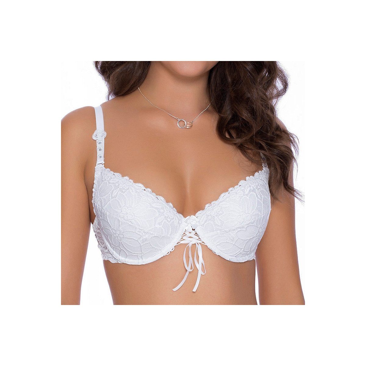 Róza Push-up-BH RZ Damaris push-up bra white 70C