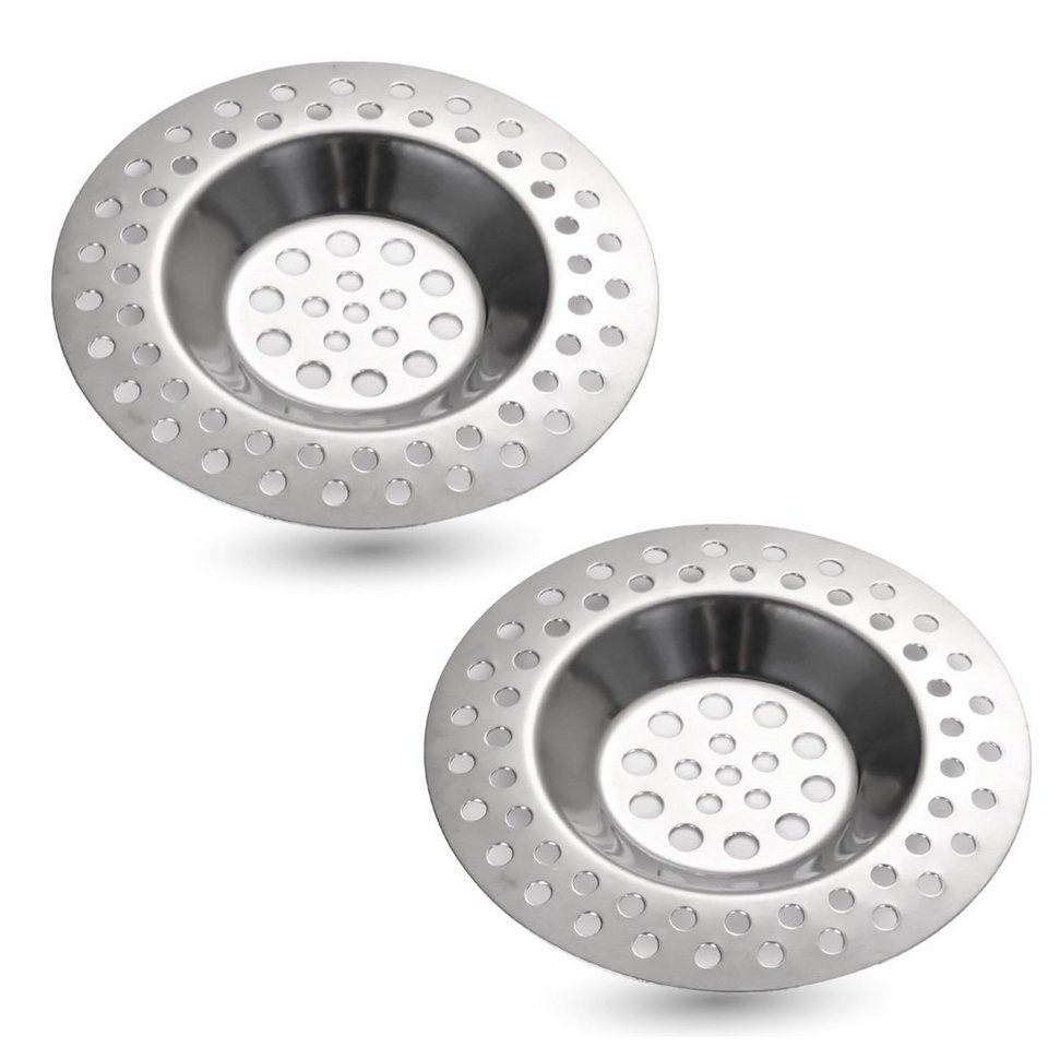 Everhomely® Abflusssieb 6er Universal Abflusssieb Dusche Badewanne