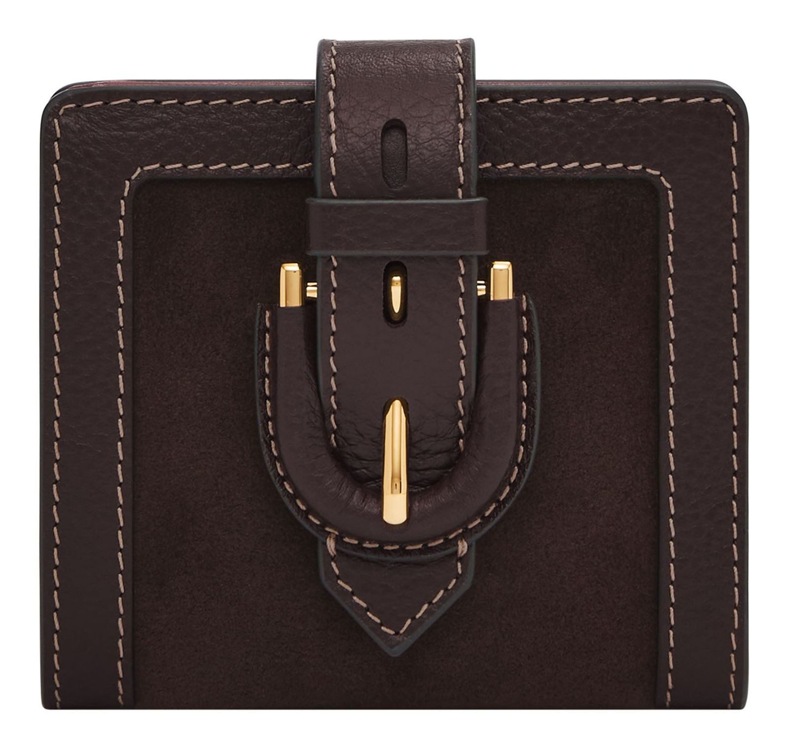 Fossil Geldbörse Small Tab Bifold, aus echtem Leder
