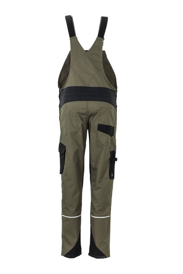 Planam Arbeitslatzhose Damen Latzhose Norit Olivschwarz Größe 34 1 Tlg