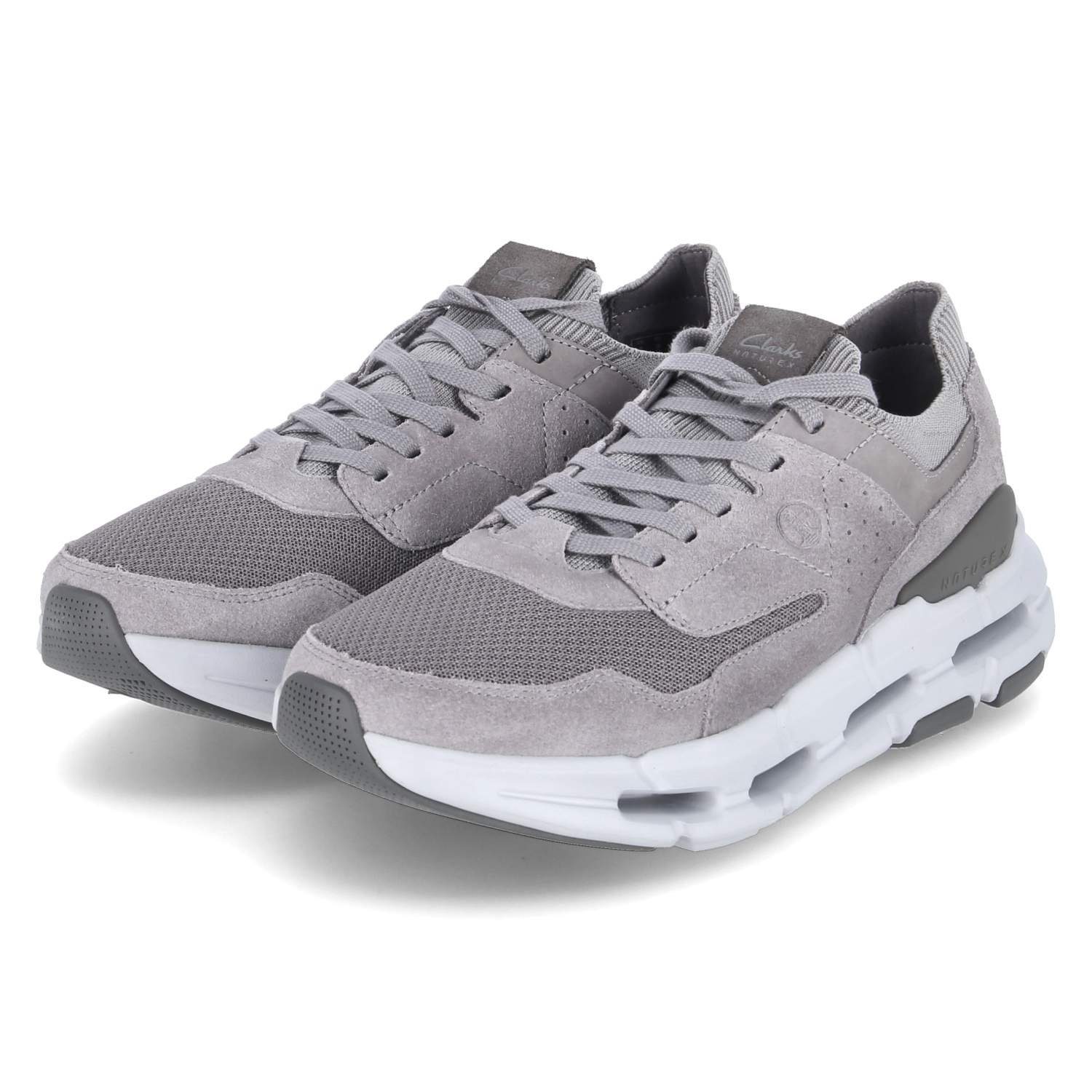 Clarks Low Sneaker NXE Sneaker, komfortables Wechselfußbett