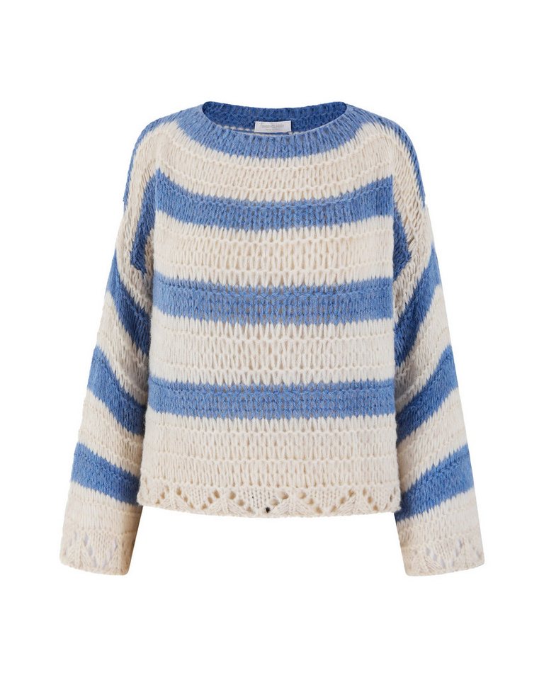 Sassyclassy Strickpullover Oversize Pullover Mit Streifen