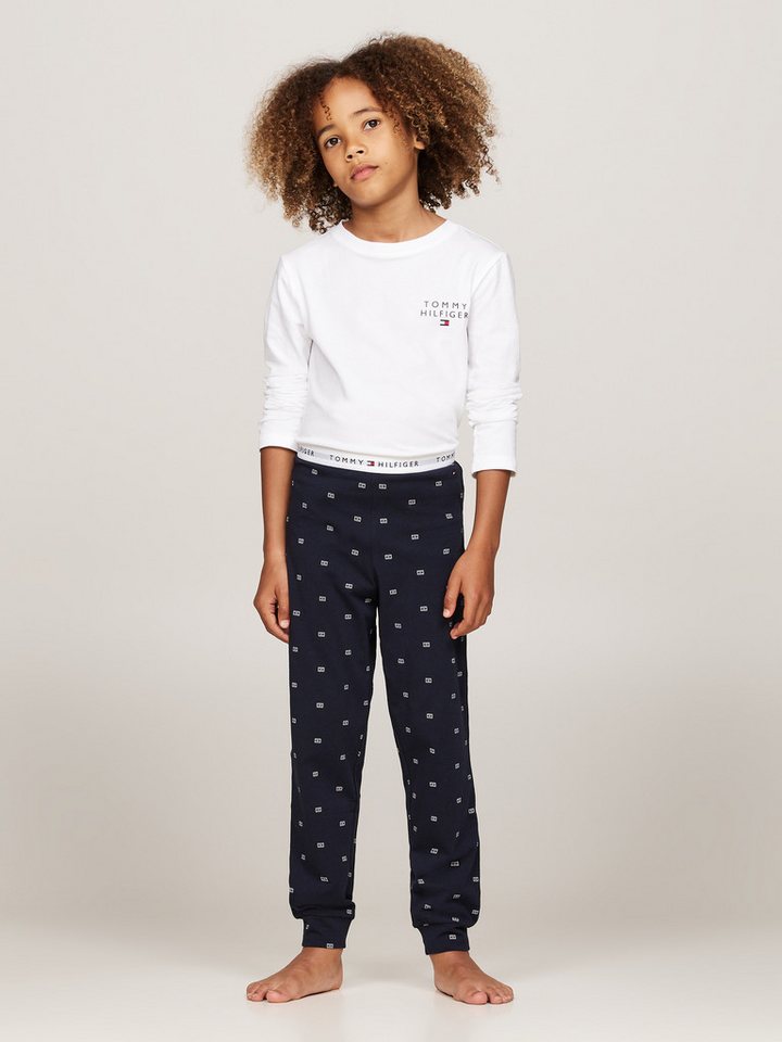 Tommy Hilfiger Underwear Schlafanzug 2 Tlg Mit Logoschriftzügen