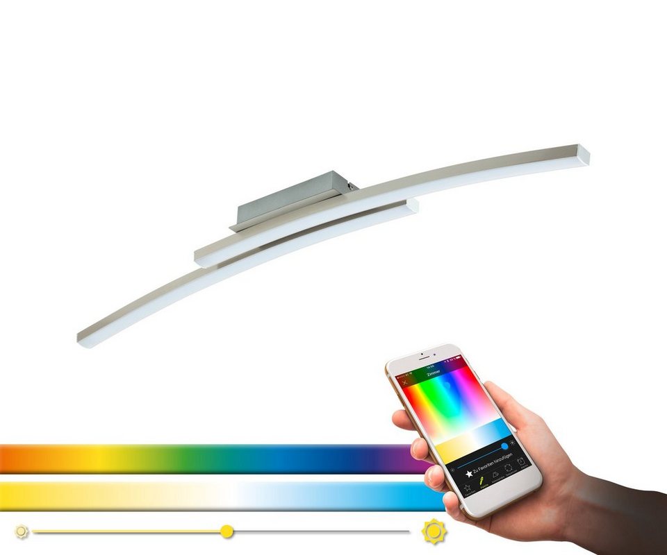 Eglo Led Deckenleuchte Fraioli C Leuchtmittel Inklusive Deckenlampe