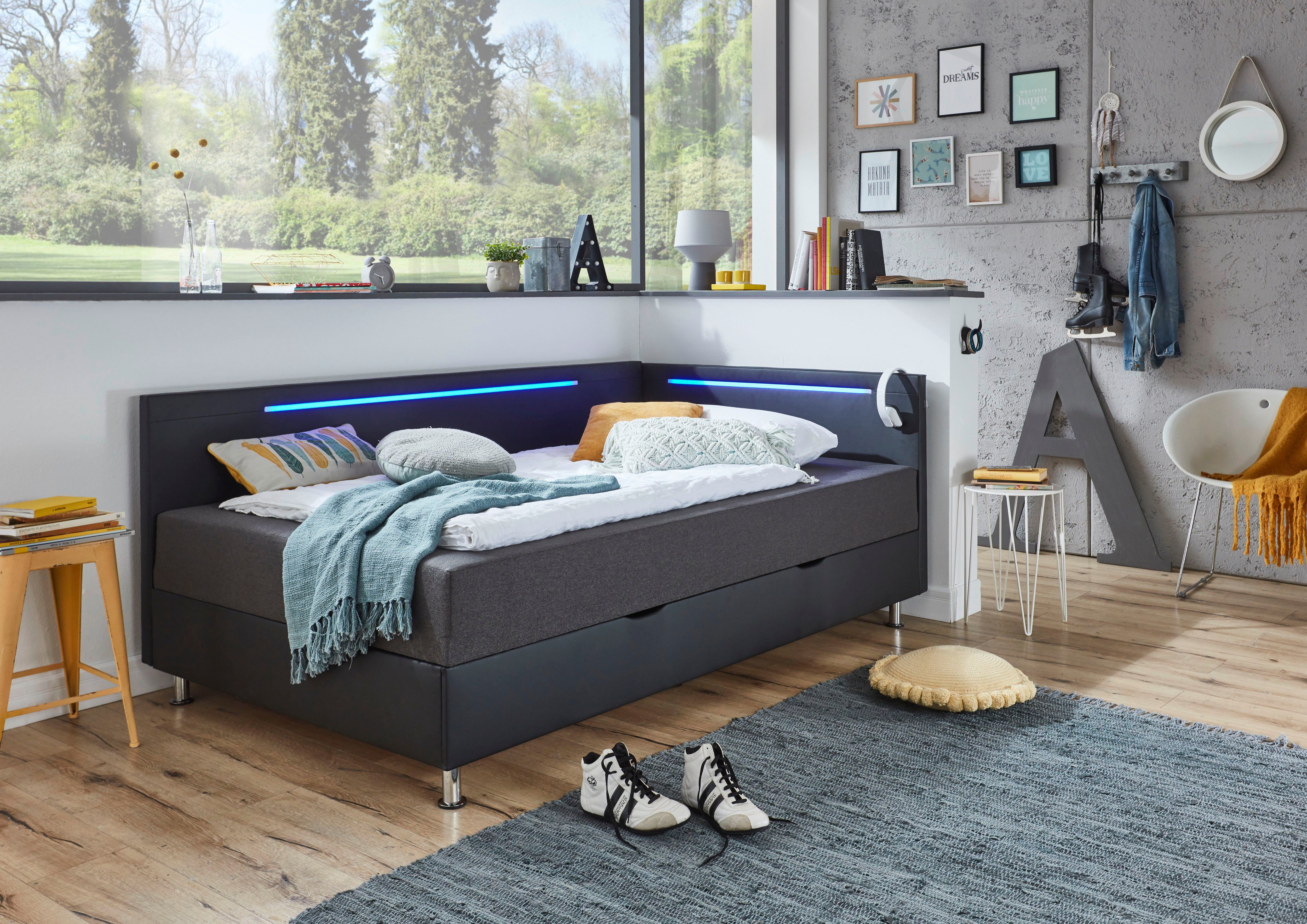 19 Awesome Polsterliege Mit Bettkasten 90x200