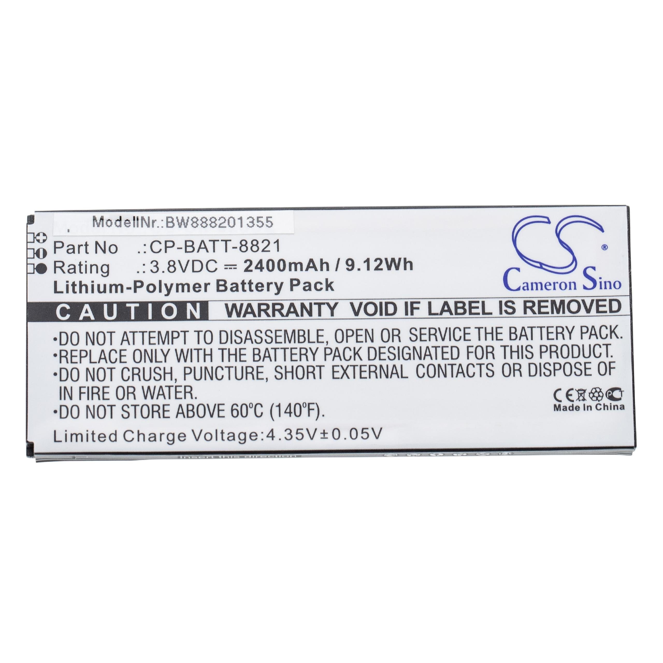 vhbw passend für Cisco 8821, CP-8821-EX-K9-BUN, CP-8821-K9-BUN, 8821 Smartphone-Akku Li-Polymer ...