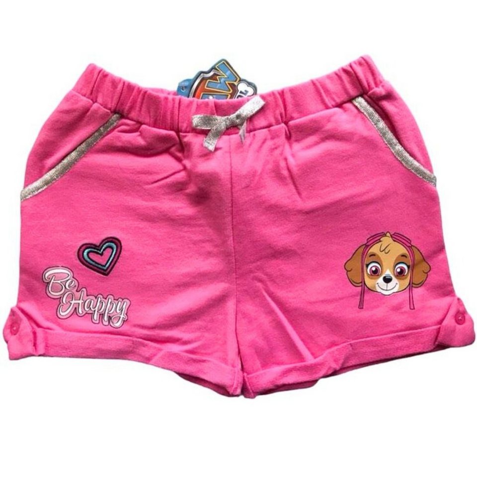Paw Patrol Shorts Skye Be Happy Mädchen Kurze Hose Aus Baumwolle