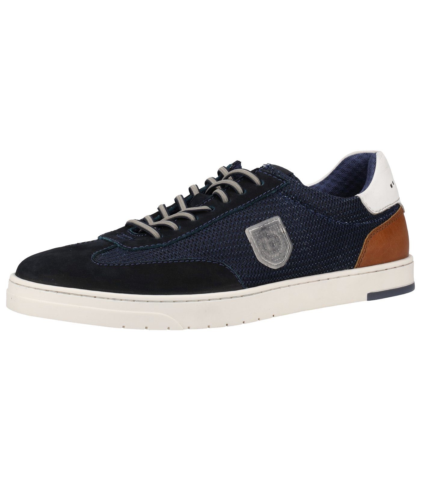 bugatti Sneaker Nubukleder Sneaker, Kombinierbar zu vielen Outfits