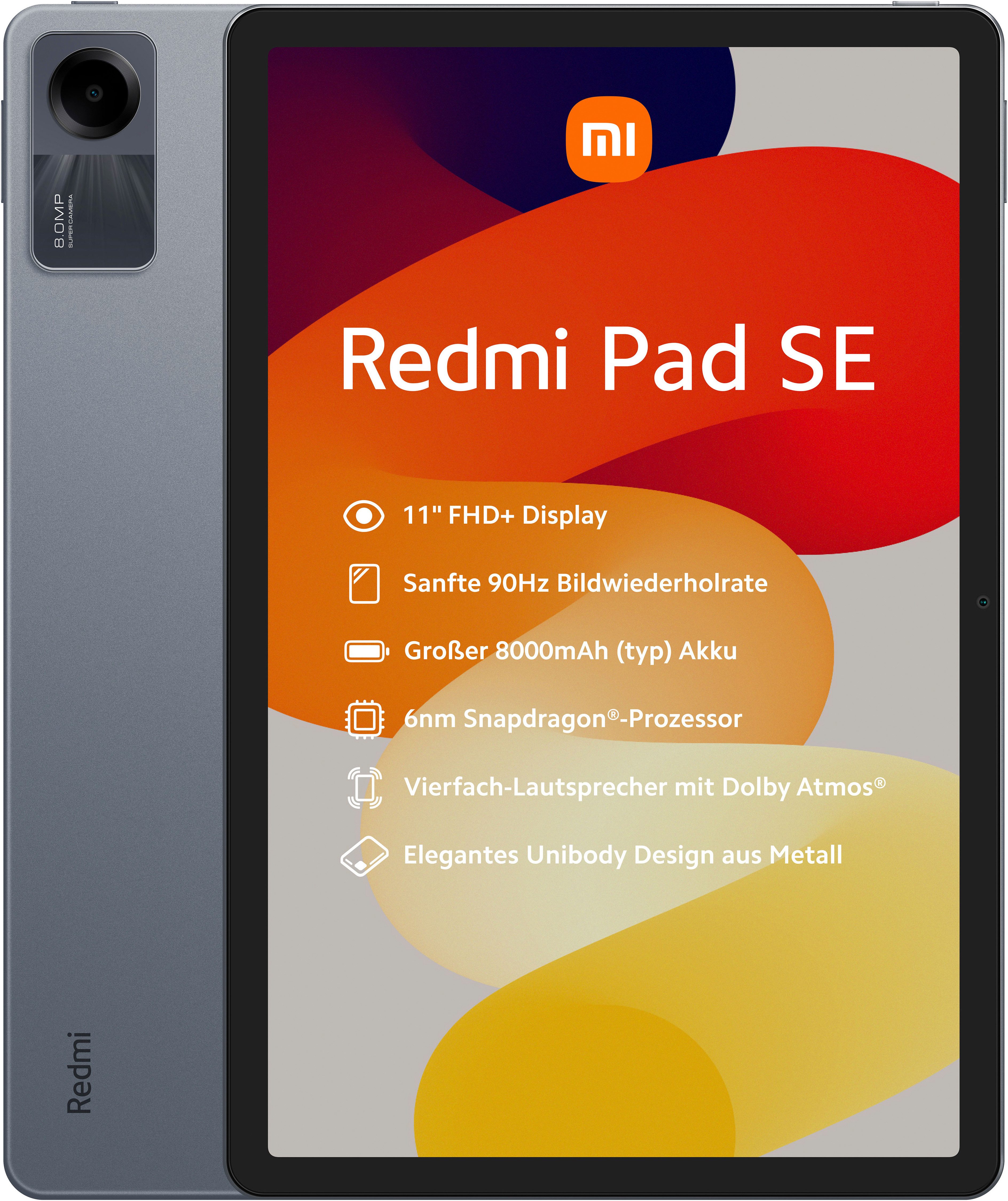 Xiaomi Redmi Pad SE 4+128Gb Tablet (11", 128 GB, Android), Tablet-PC