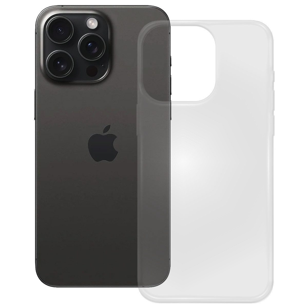 PEDEA Smartphone-Hülle Soft TPU Case für Apple iPhone 16 Pro clear ...