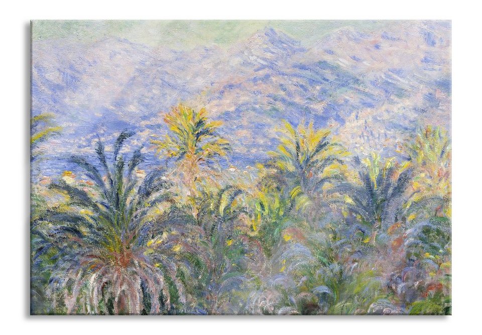 Pixxprint Glasbild Claude Monet Île Aux Fleurs Bei Vétheuil Claude