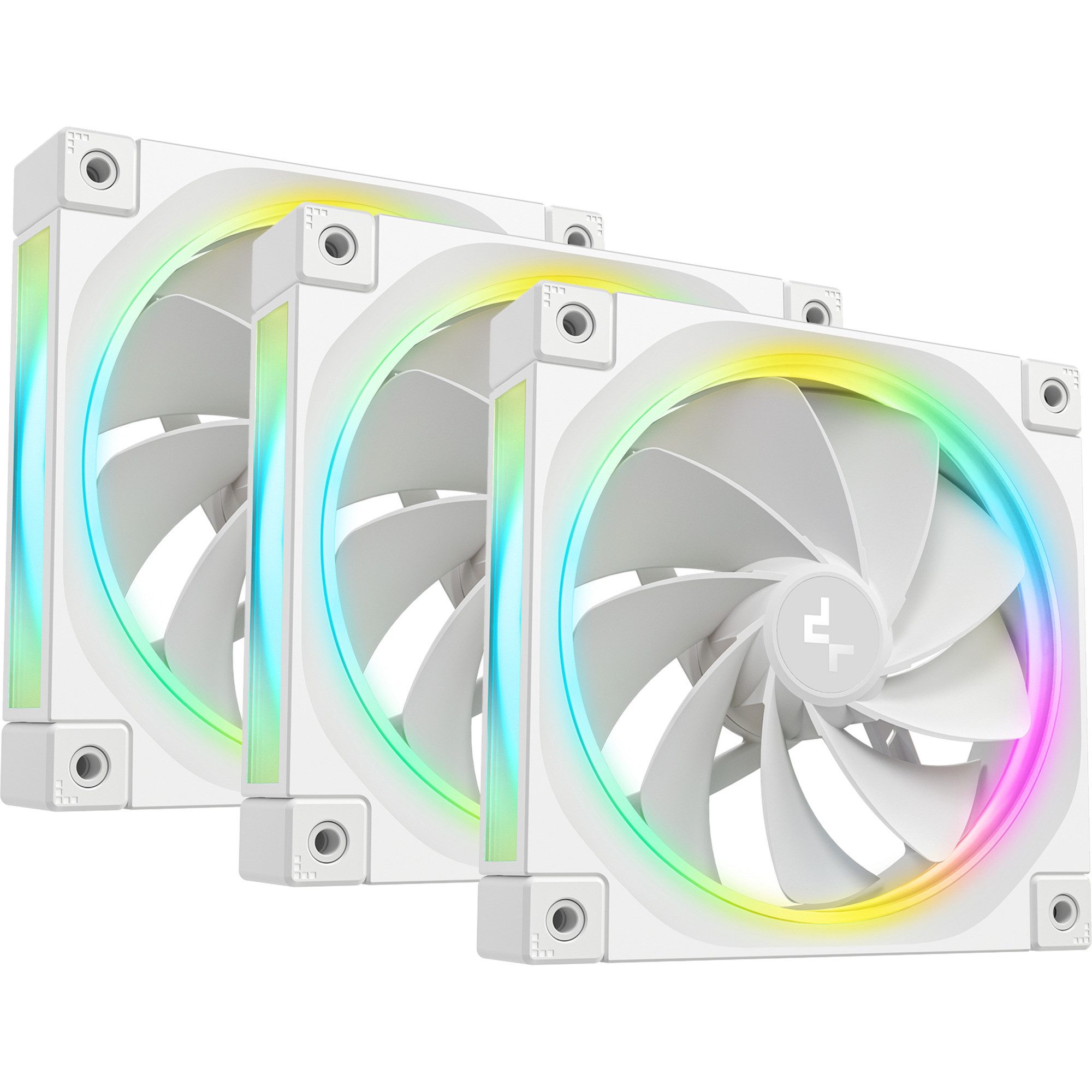 DeepCool Gehäuselüfter DeepCool FL12R, Gehäuselüfter, (Reverse 3er Pack), Lautstärke: 33,9 dB