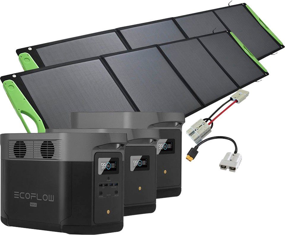 Ecoflow Solaranlage Delta Max 2000 2 X 200w Offgridtec® Hardcover