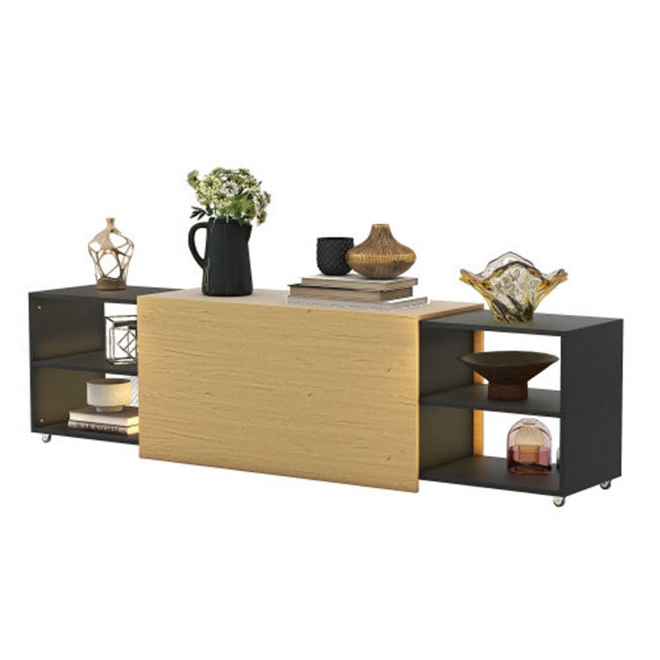 Xdeer Sideboard Tv Boardstv Schrank Led Mit Fernsteuerungcouchtisch