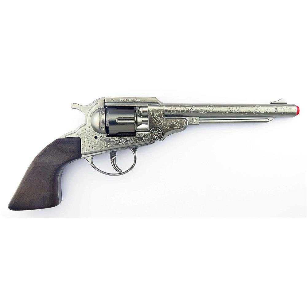 Gonher Cowboy-Kostüm 88/0 - 8-Sch Revolver Cowboy 28 cm, Spielzeug-Pistole, Langlauf, Cowboy ...