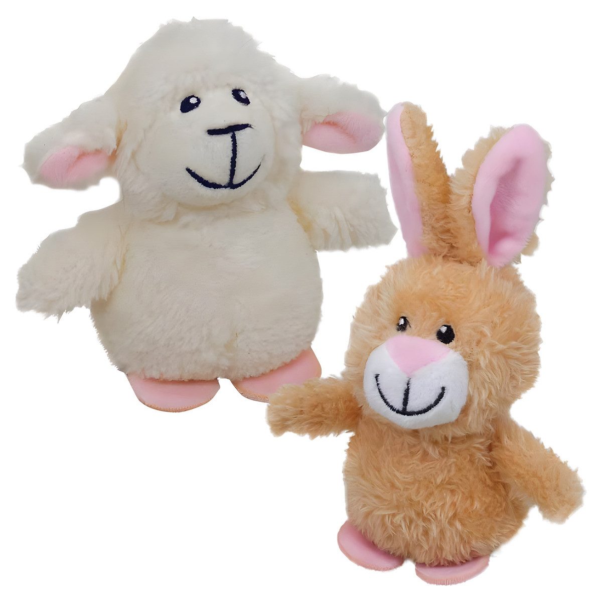 Nobby Tierkuscheltier Katzenspielzeug Ostern Hase und Möhrchen mit Catnip