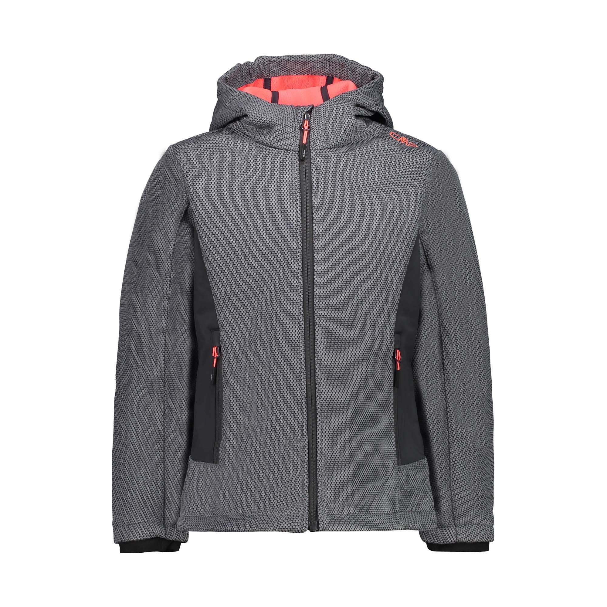 CMP Softshelljacke CMP Mädchen Softshelljacke GIRL JACKET FIX HOOD 30A1915