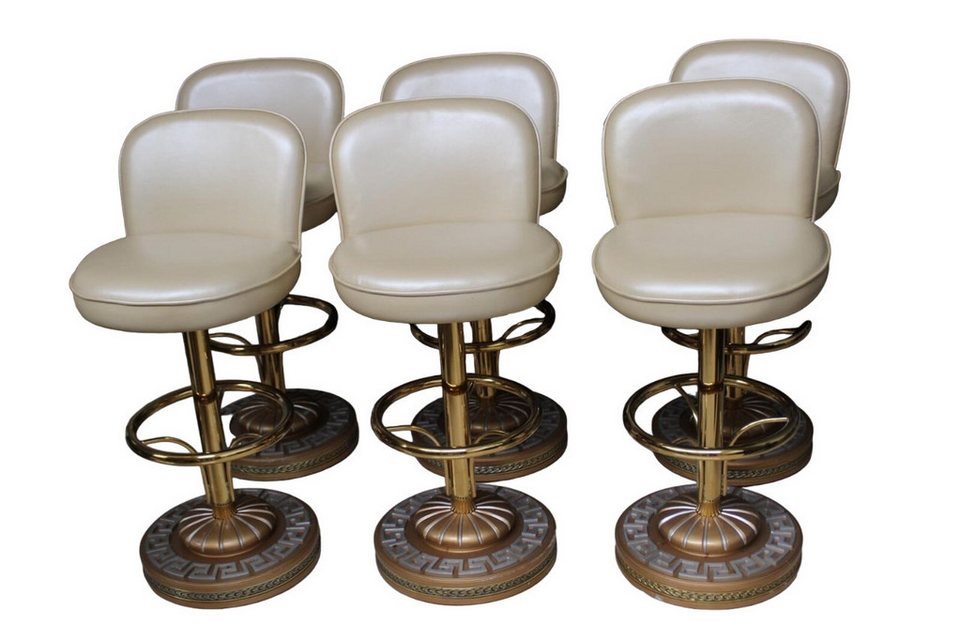 Jvmoebel Stuhl Design Komplett Stuhl 6x Set Barhocker Hocker Stühle