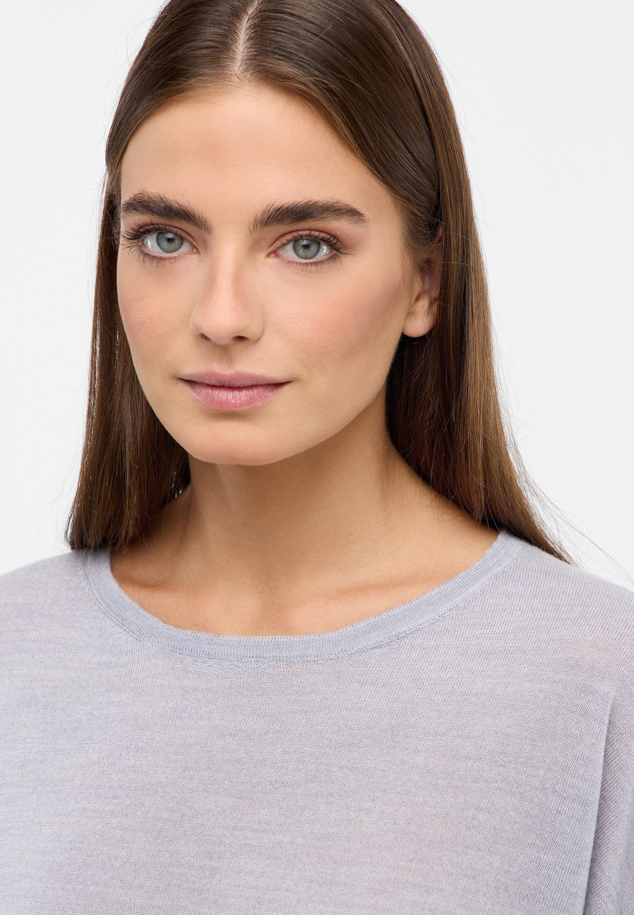 Eterna Strickpullover, Rundhals