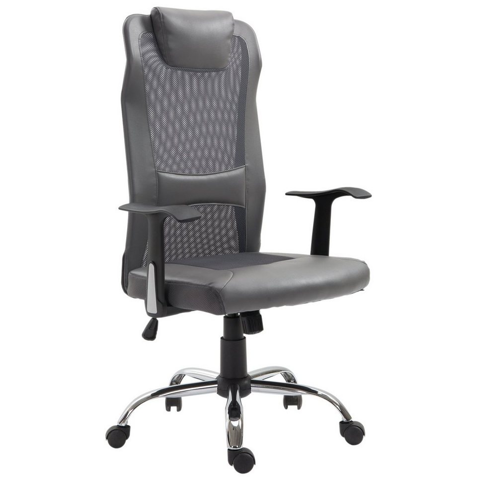 Vinsetto Schreibtischstuhl Bürostuhl Ergonomisch Arbeitsstuhl