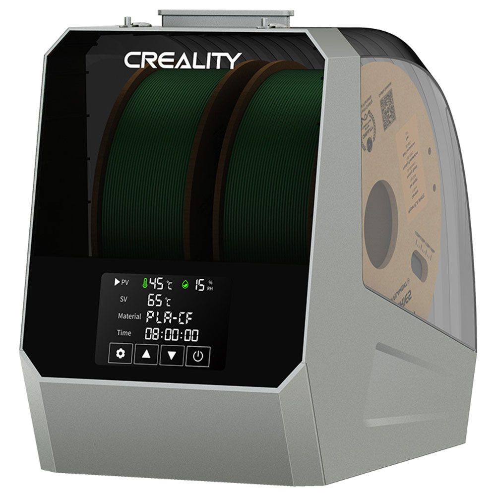 Creality 3D-Drucker Space Pi Plus Filament Trockner,2 Rollen Kapazität, PTC 360° Heizung, 48H ...