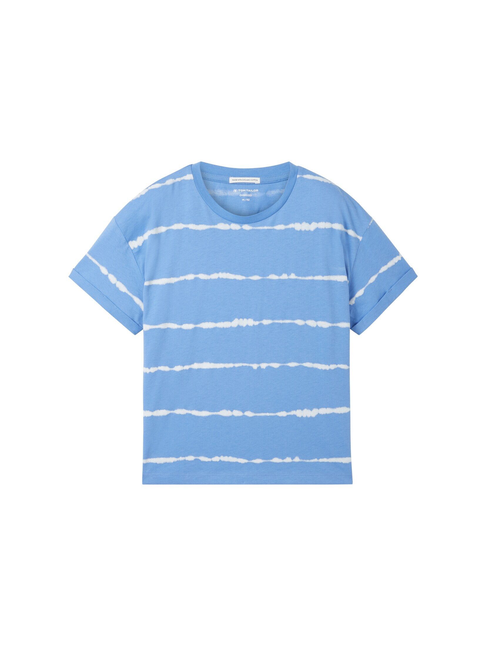 Tom Tailor T Shirt Oversized T Shirt Mit Bio Baumwolle Oversized T