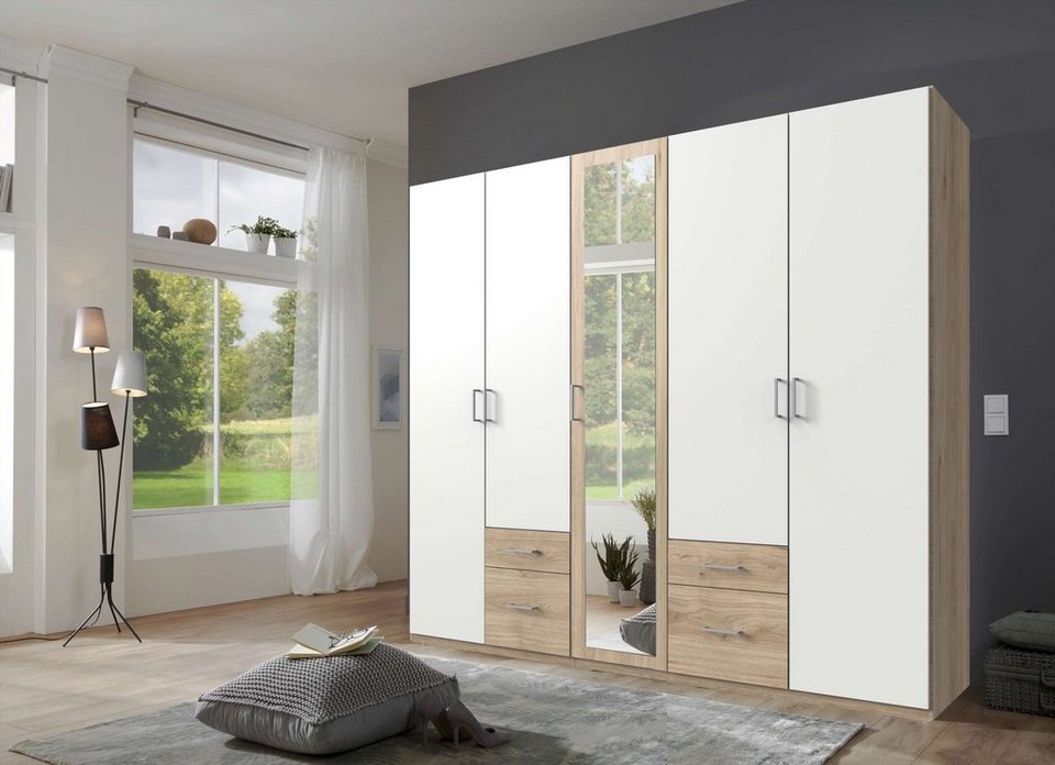 99rooms Drehtürenschrank Firmo I Kleiderschrank Mehrzweckschrank 5