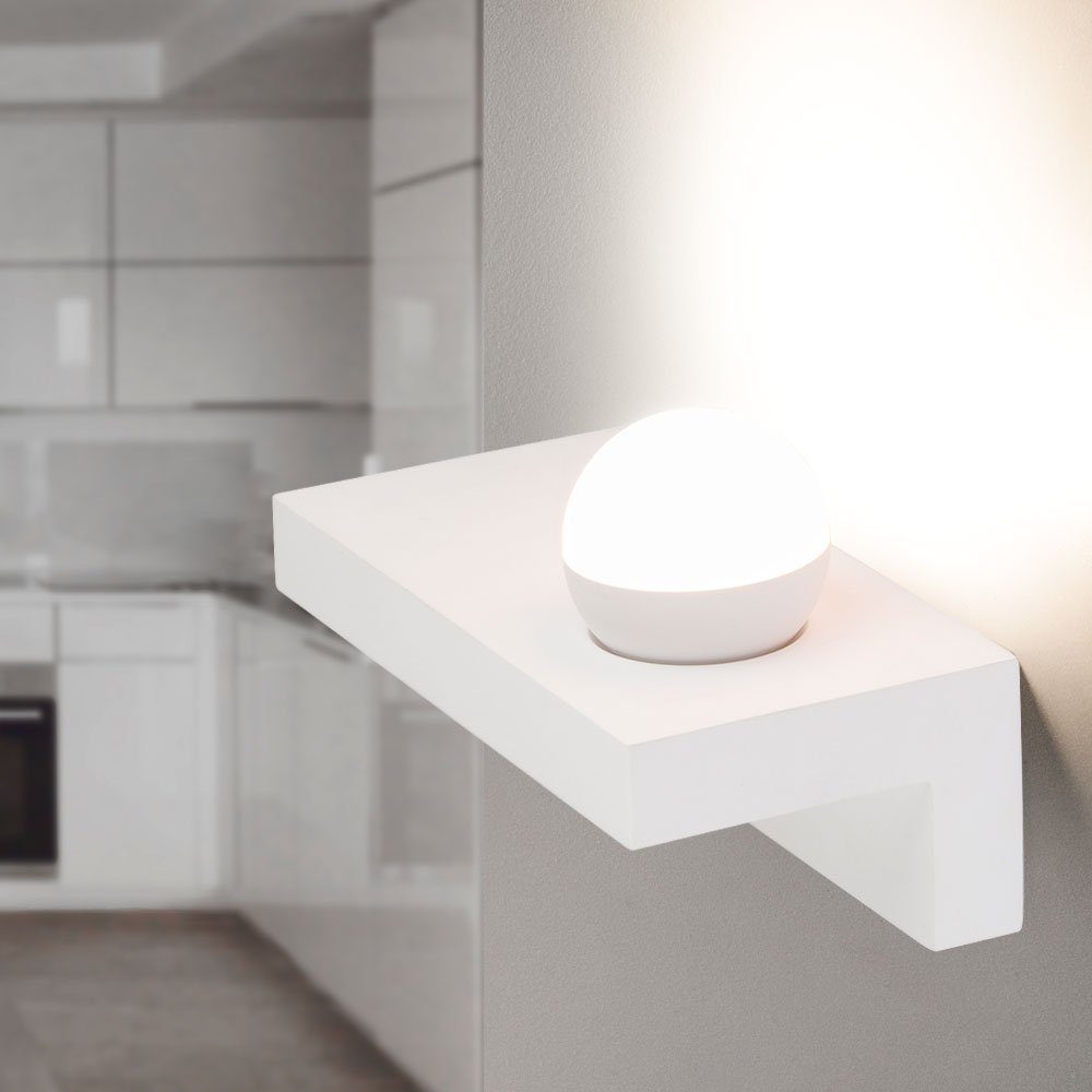 Etc Shop Led Wandleuchte Led Leuchtmittel Fest Verbaut Warmweiß