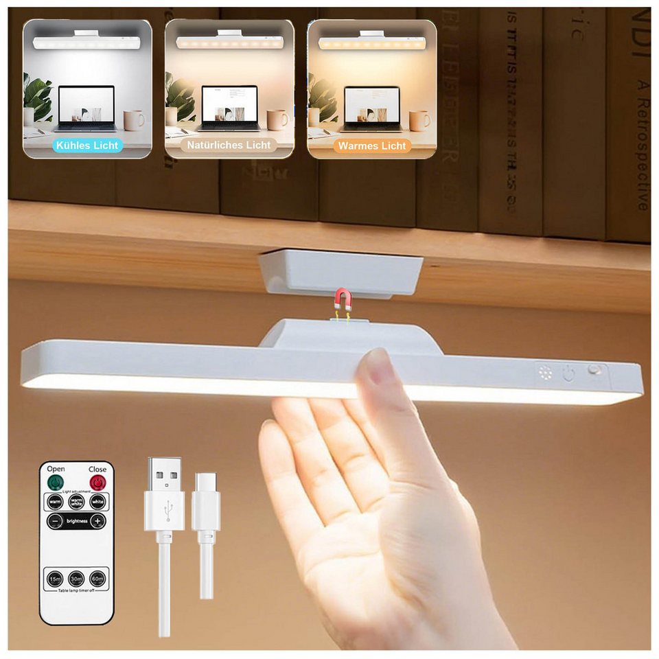 Mupoo Unterschrankleuchte 5 W Lichtleiste Wiederaufladbare Magnetische