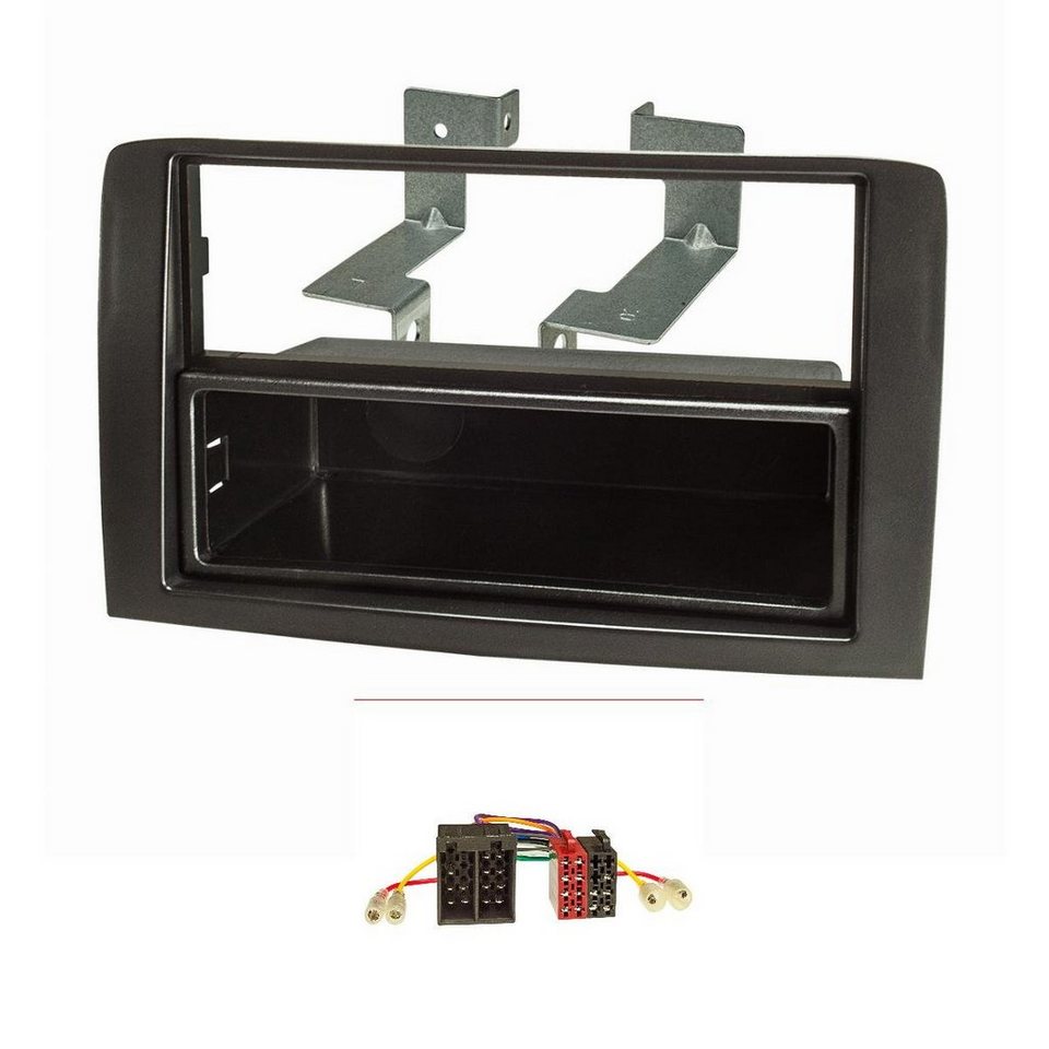 tomzz Audio Radioblende Set passt für Fiat Idea Lancia Musa schwarz mit ... tomzz Audio Radioblende Set passt für Fiat Idea Lancia Musa schwarz mit ...