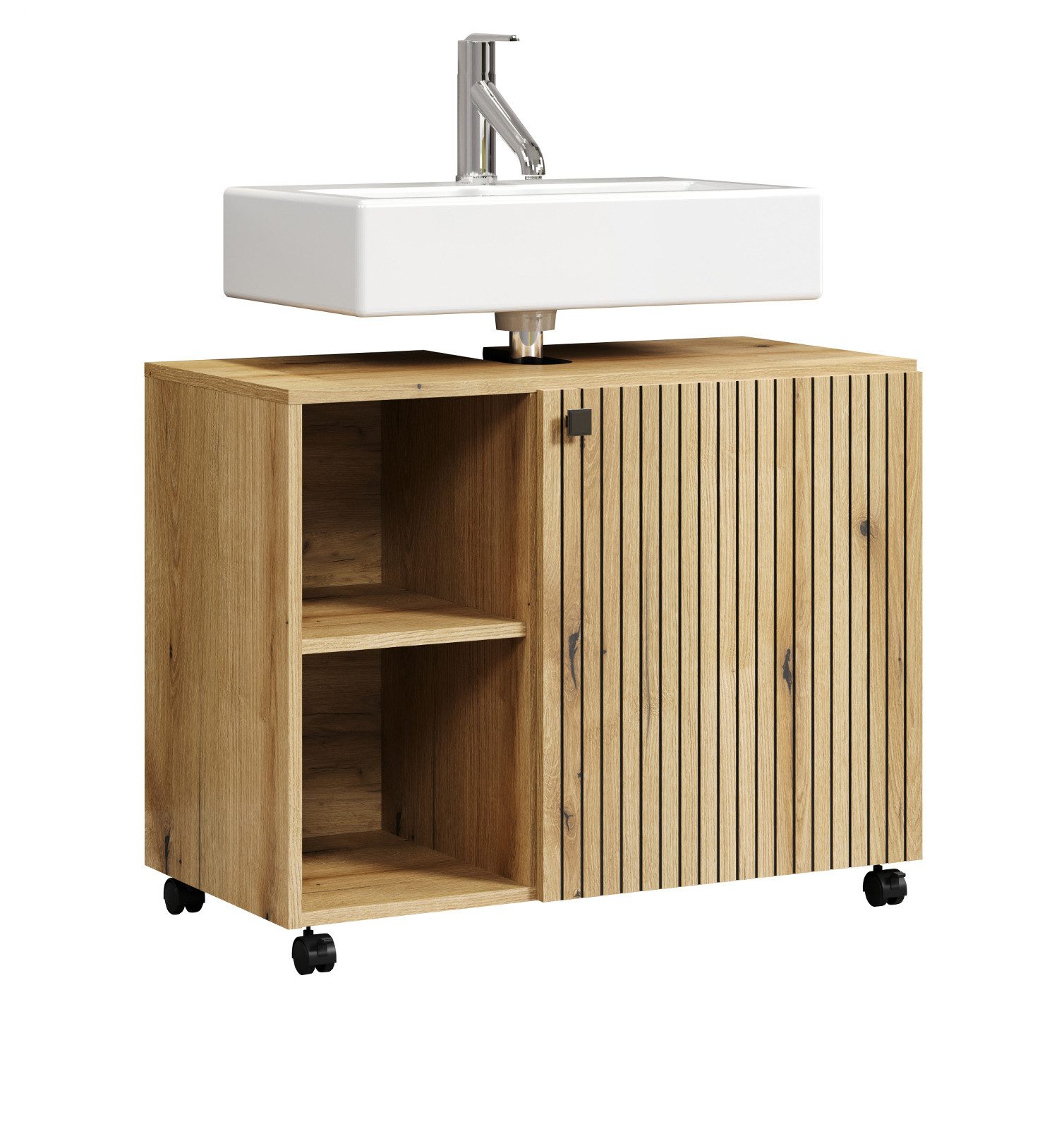 Waschbeckenunterschrank Mit Rollen