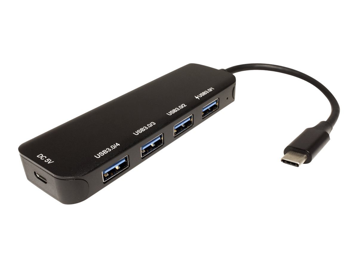VALUE USB-Verteiler VALUE USB 3.2 Gen 1 Hub, 4fach, Typ C Anschlusskabel