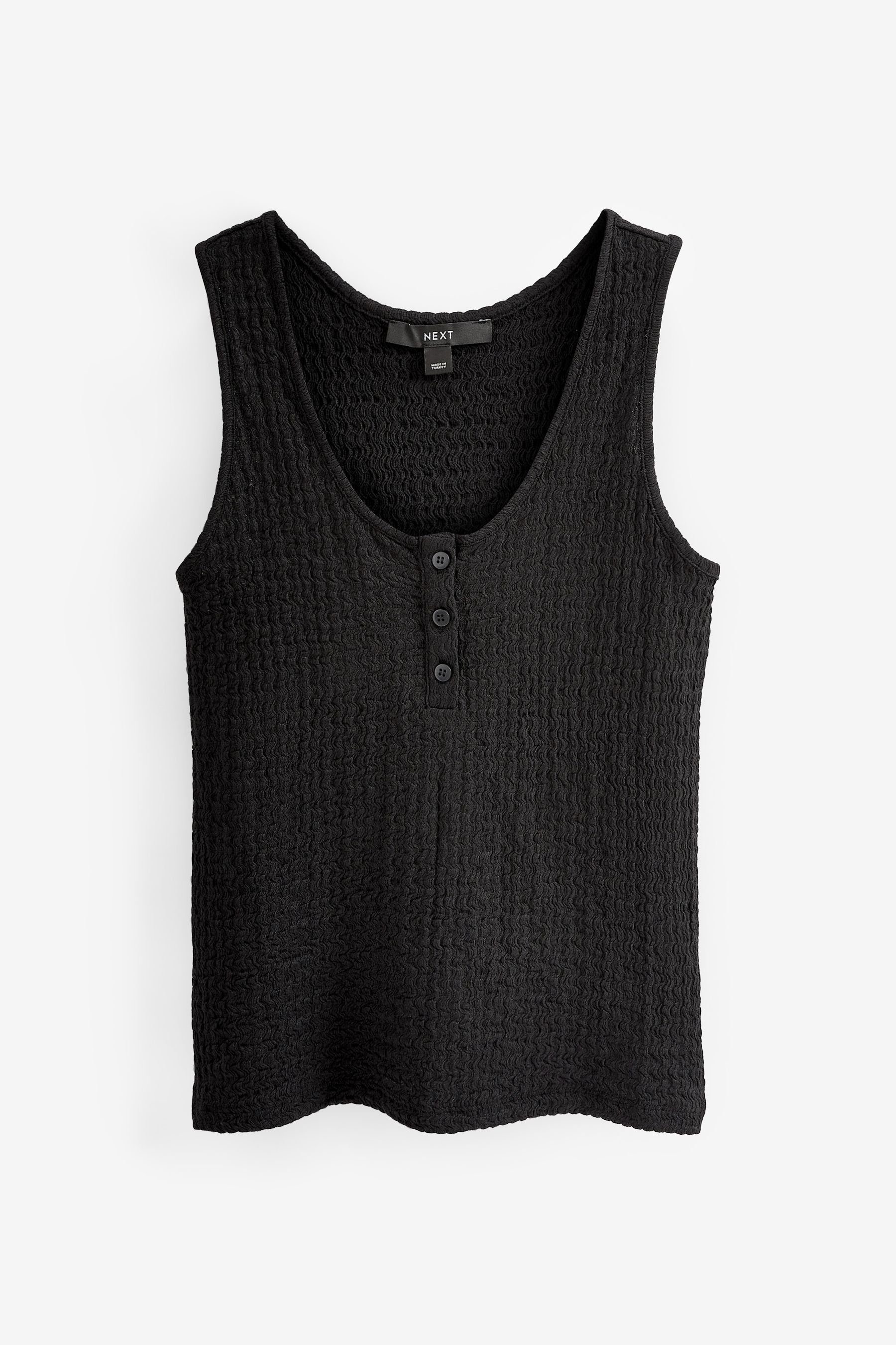 Next Shirttop Strukturiertes Trägertop Mit Knopfdetail 1 Tlg