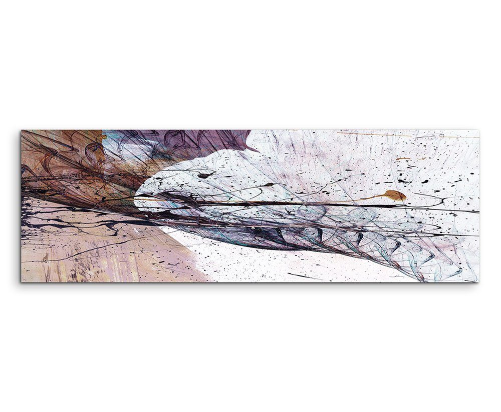 Sinus Art Leinwandbild Abstraktes Panoramabild 1430 150x50cm
