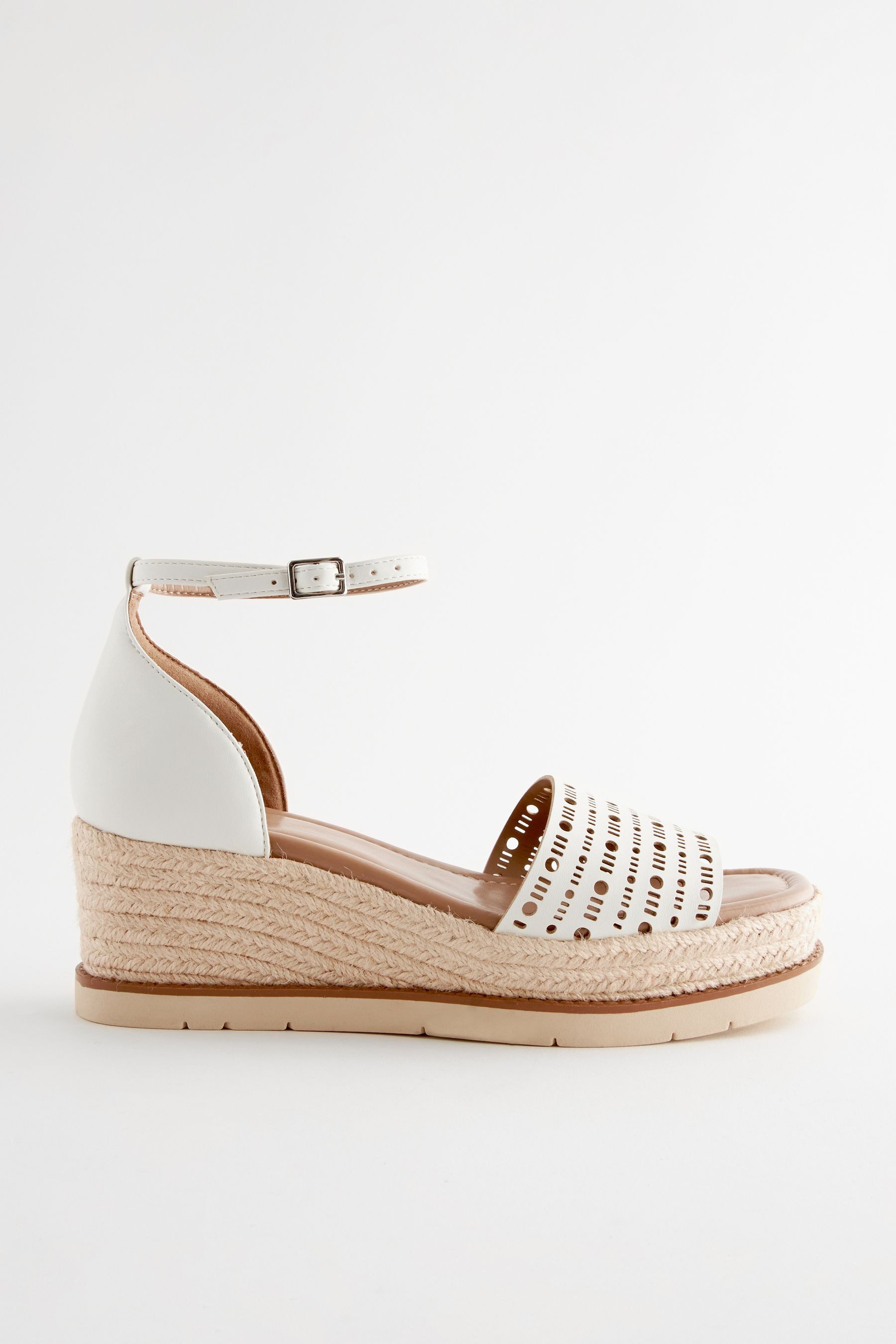 Next Forever Comfort® Keilabsatz Espadrilles Keilsandalette 1 Tlg