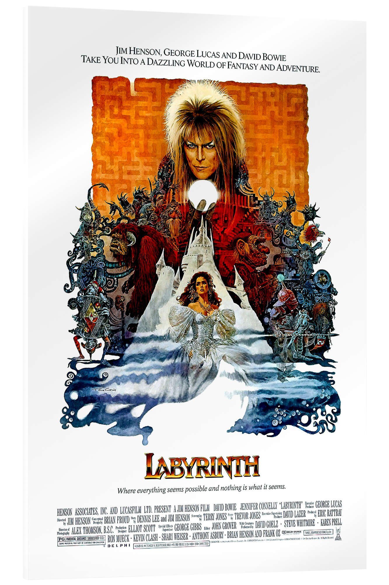 Posterlounge Acrylglasbild Everett Collection Die Reise Ins Labyrinth