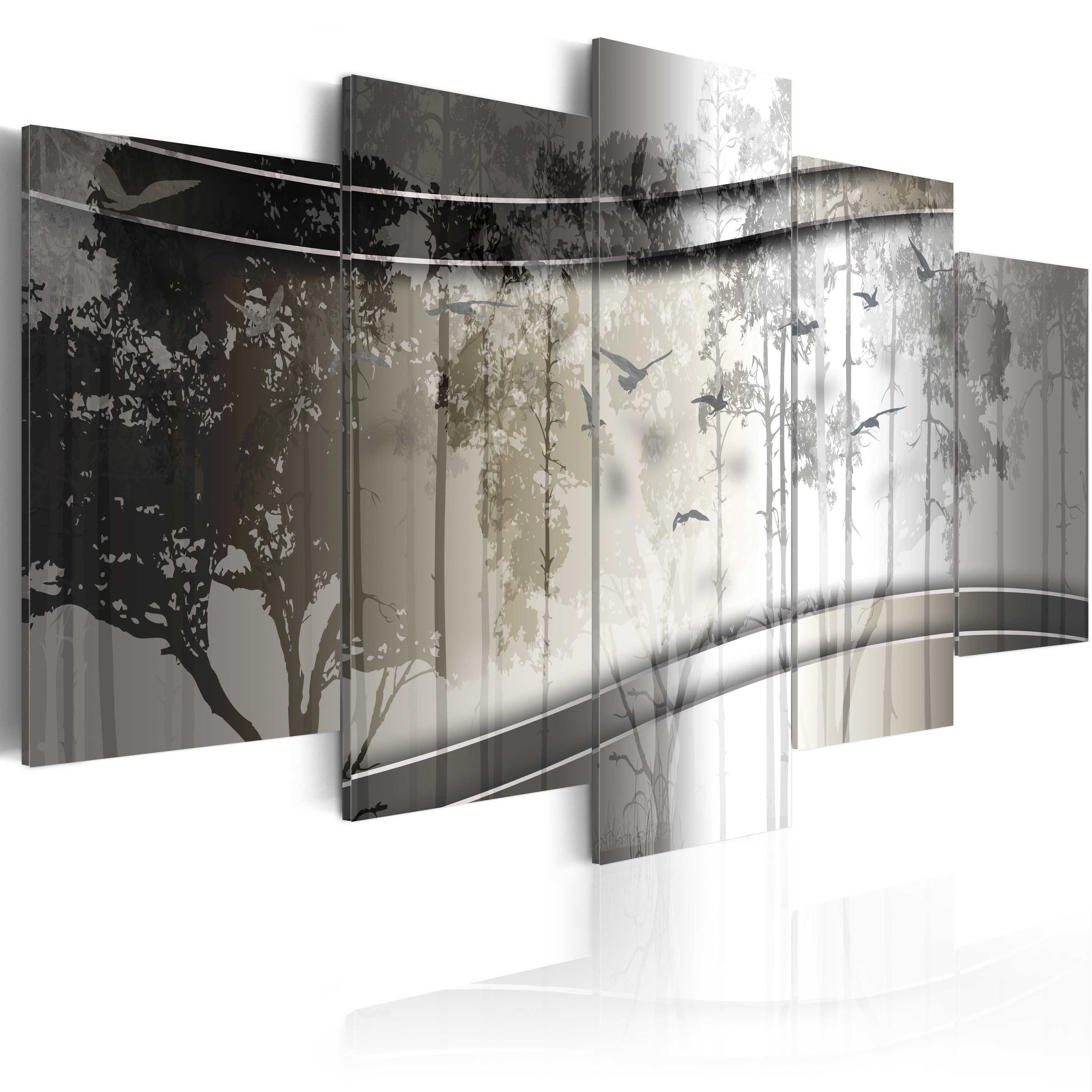 Basera® Wandbild Leinwandbild b-C-0005-b-n