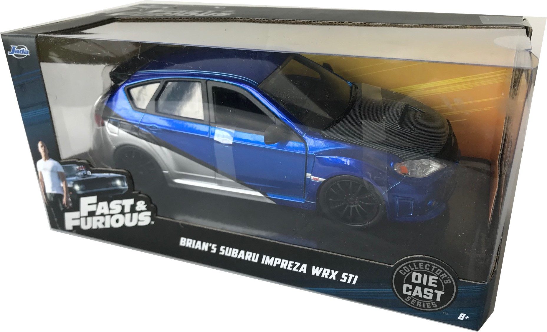 JADA Modellauto Jadatoys 1:24 Modellauto Brian's Subaru Impreza WRX STI Fast and Furio