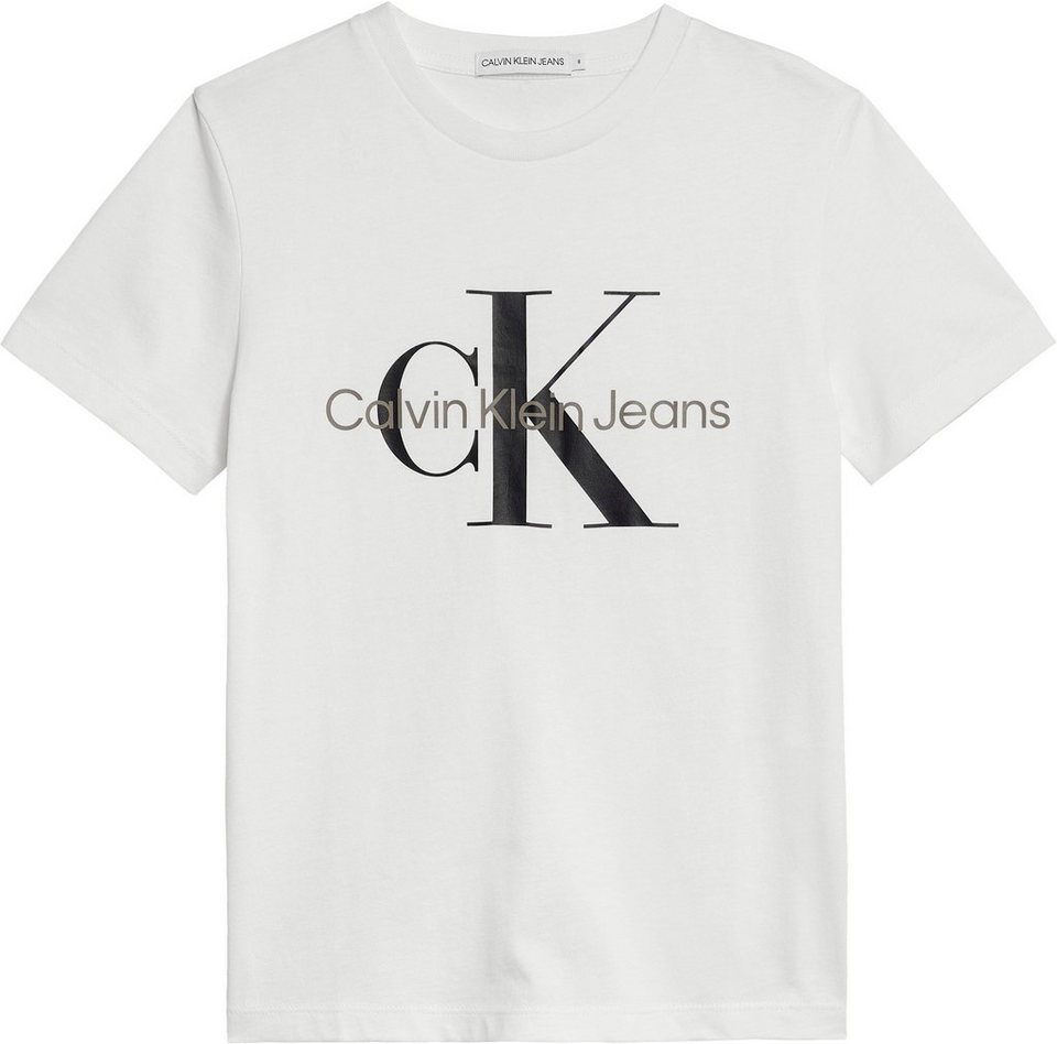 Calvin Klein Jeans T Shirt Monogram Logo T Shirt