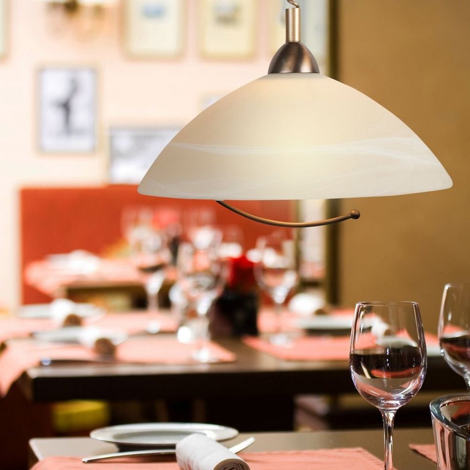 Click Licht Hängeleuchte Pendelleuchte Capri In Bronze Und Creme E27
