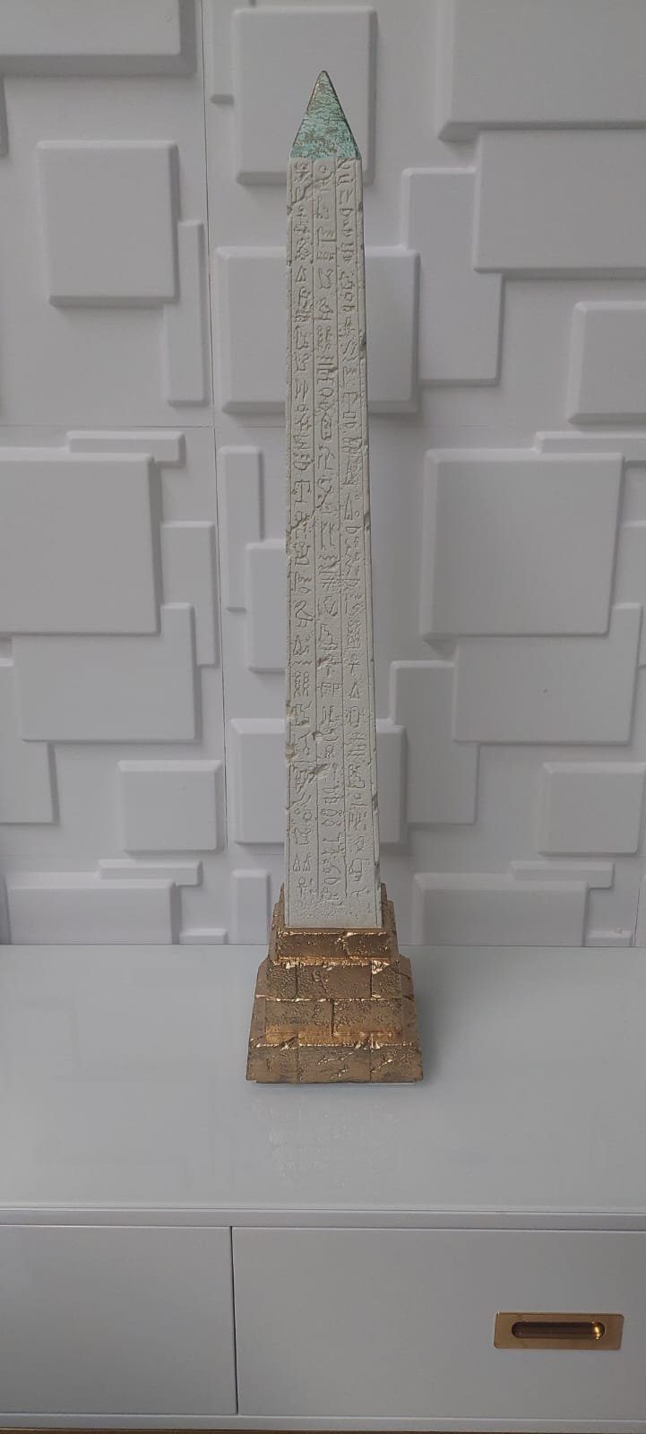 Jvmoebel Dekoobjekt Design Stele Figur Statue Skulptur Figurinen Dekor