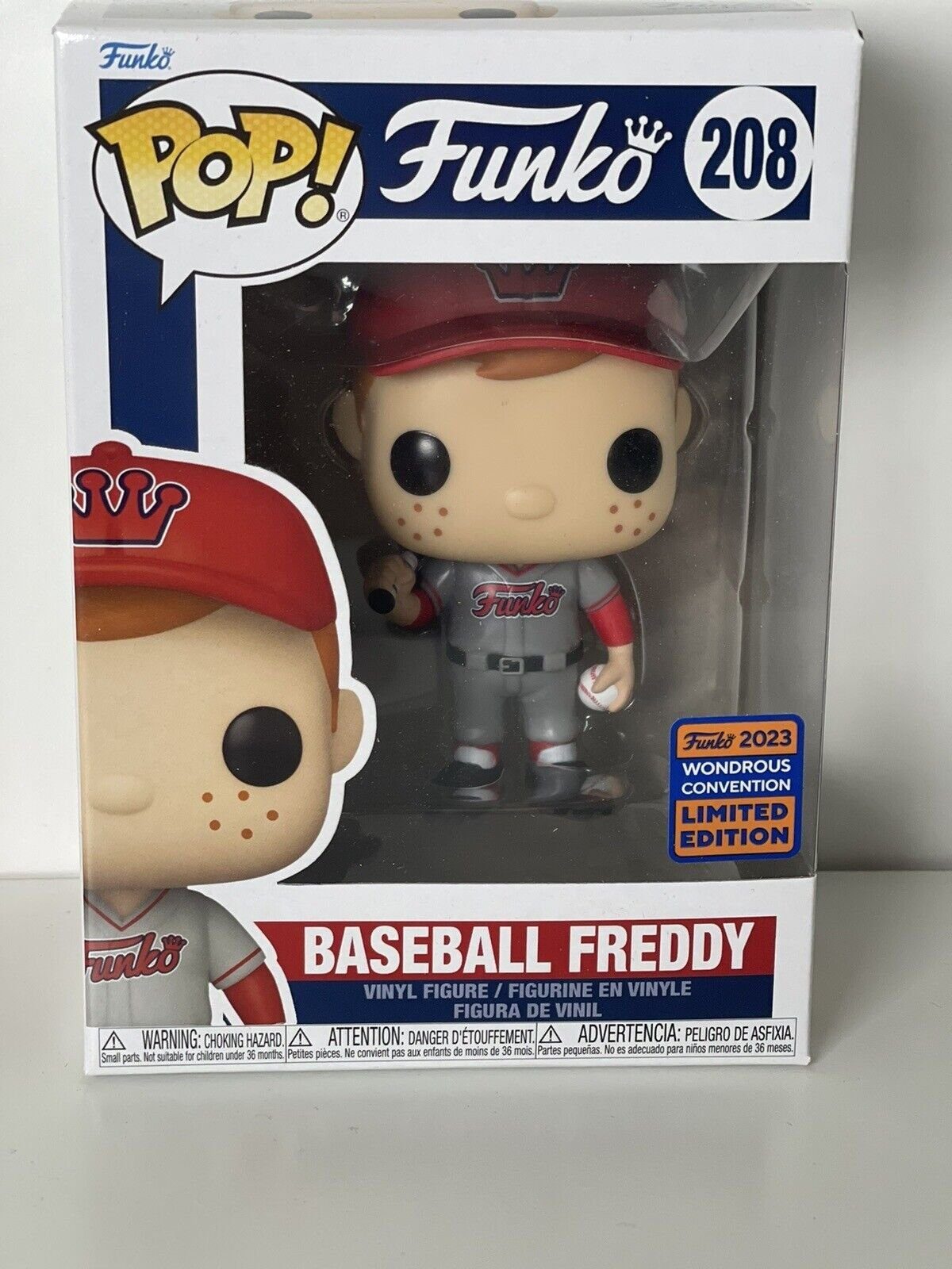 Funko Sammelfigur Funko Pop 208 Baseball Freddy Limited Edition
