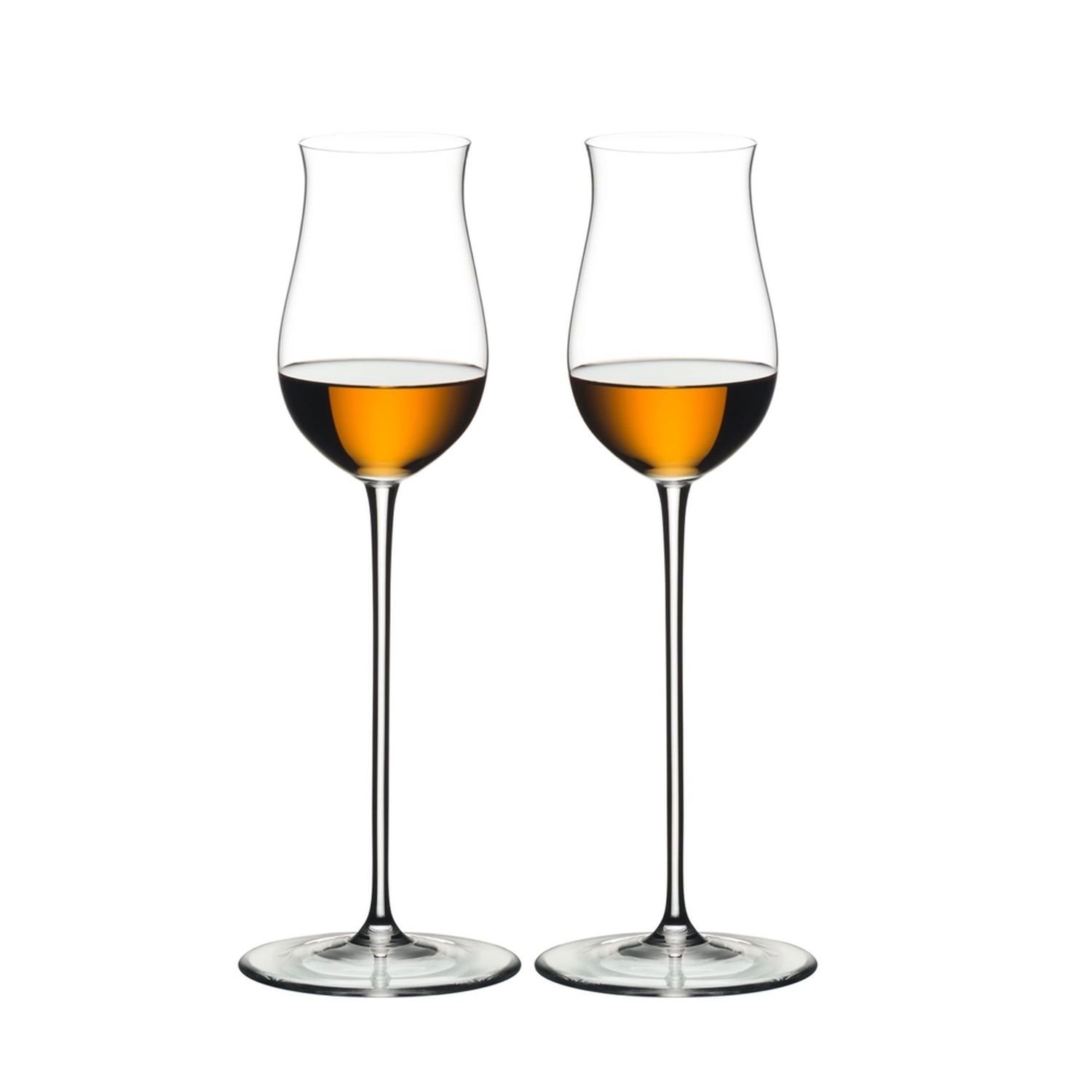 RIEDEL Glas Cognacglas Veritas Spirits, Kristallglas, 2er Set, Im praktischen 2er-Set
